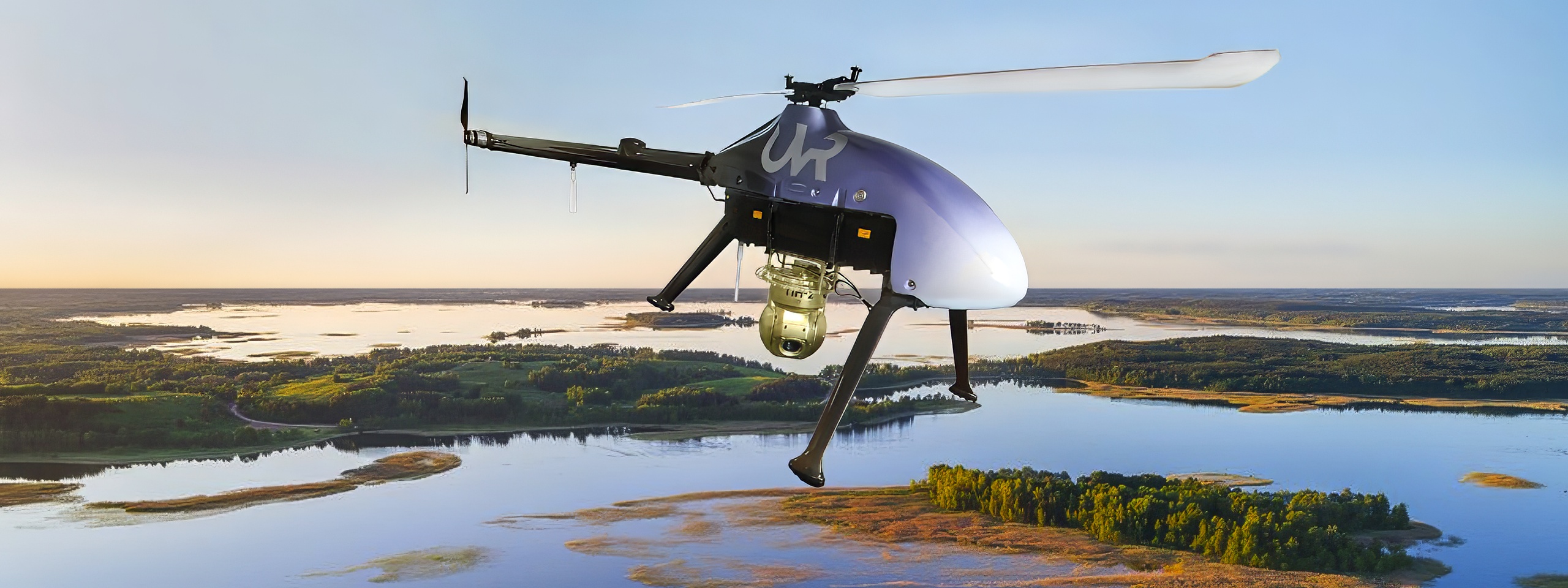 Successful tests of the UAV Electron 7 with a payload of our own ...